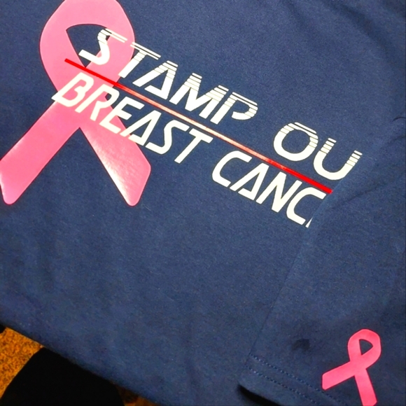 Gildan | Tops | Breast Cancer Postal Shirt | Poshmark